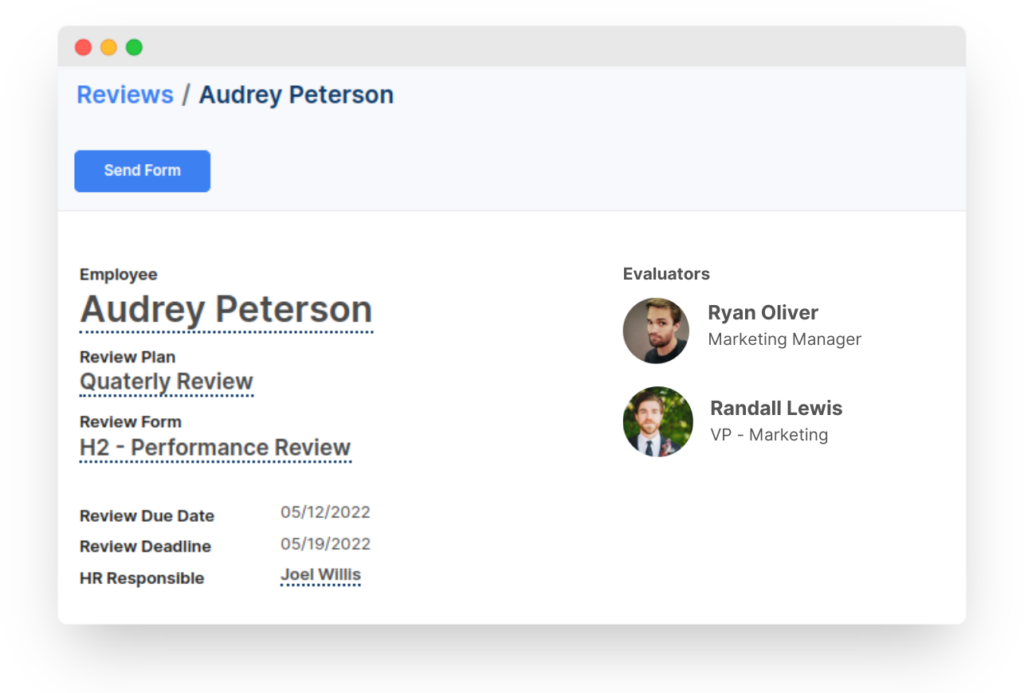 Employee Performance Review Software | AeroHR