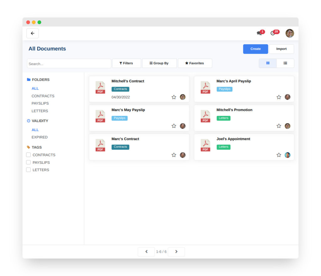 Employee Document Management Software | AeroHR