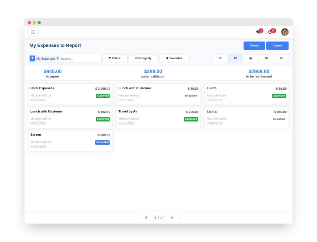 Expense Management Software | AeroHR